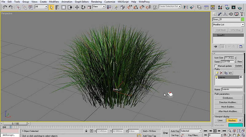 Creating grass – CGPress