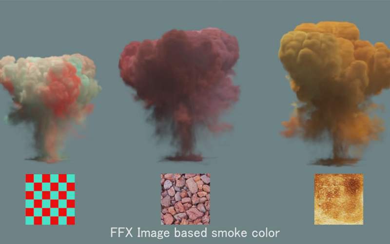 FumeFX image-based colored smoke tutorial - CGPress