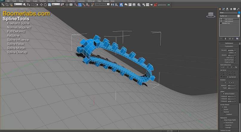 SplineTools 1.2 new features video - CGPress