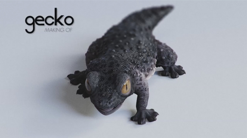 Animation Gecko making of – CGPress