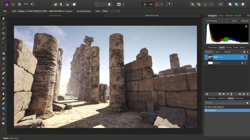 Tonemapping 3D renders in Affinity Photo tutorial - CGPress
